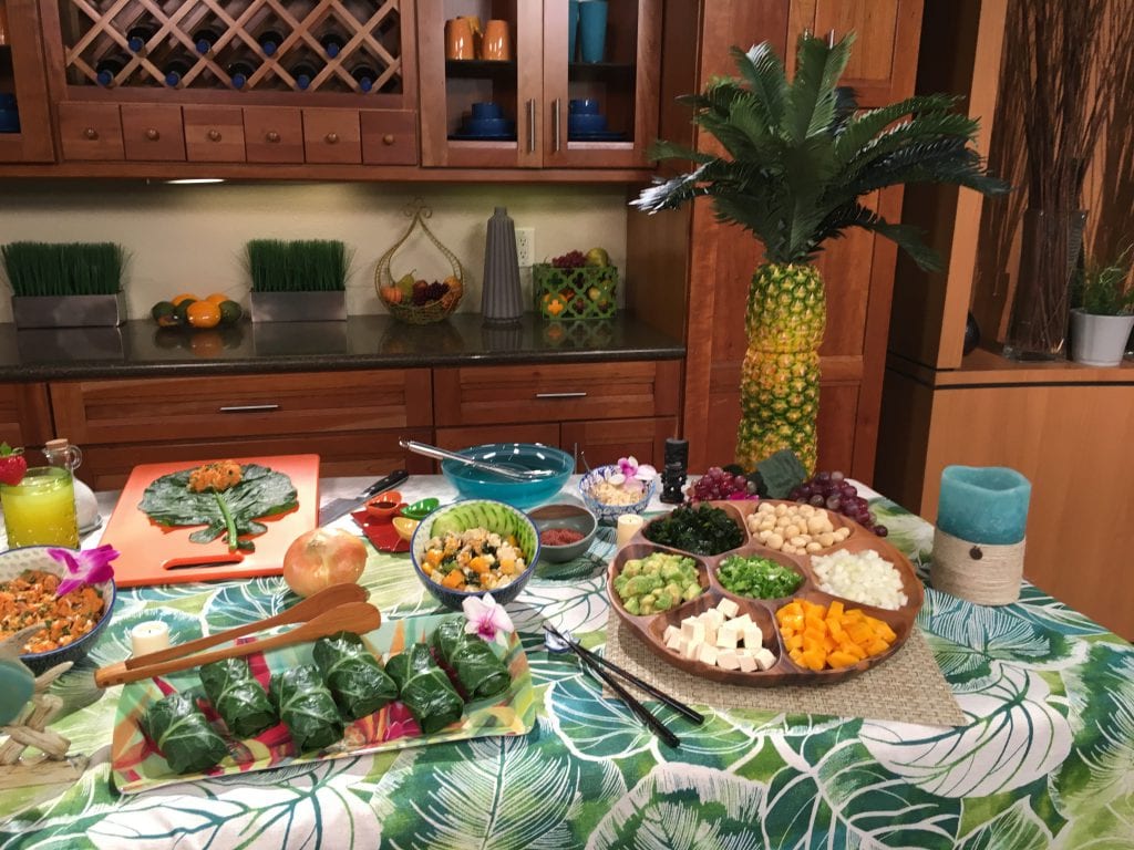 ABC 10 | How to Host a Vegetarian Hawaiian Luau | Karen Owoc - Live ...